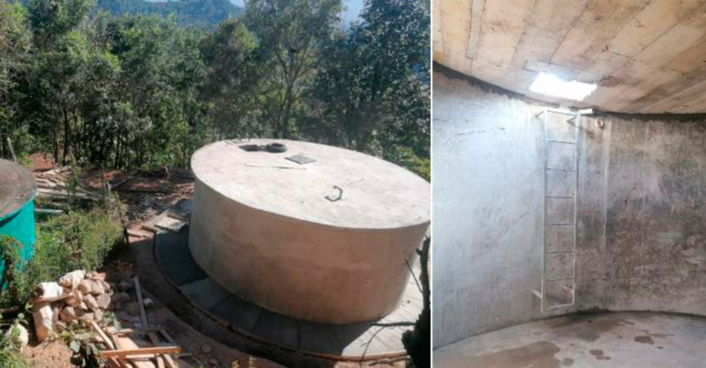 Construyen tanque de agua en aldea de San Ignacio