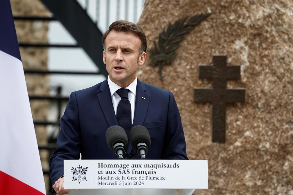 Macron canta 'cumpleños feliz' a un veterano estadounidense que cumple ...