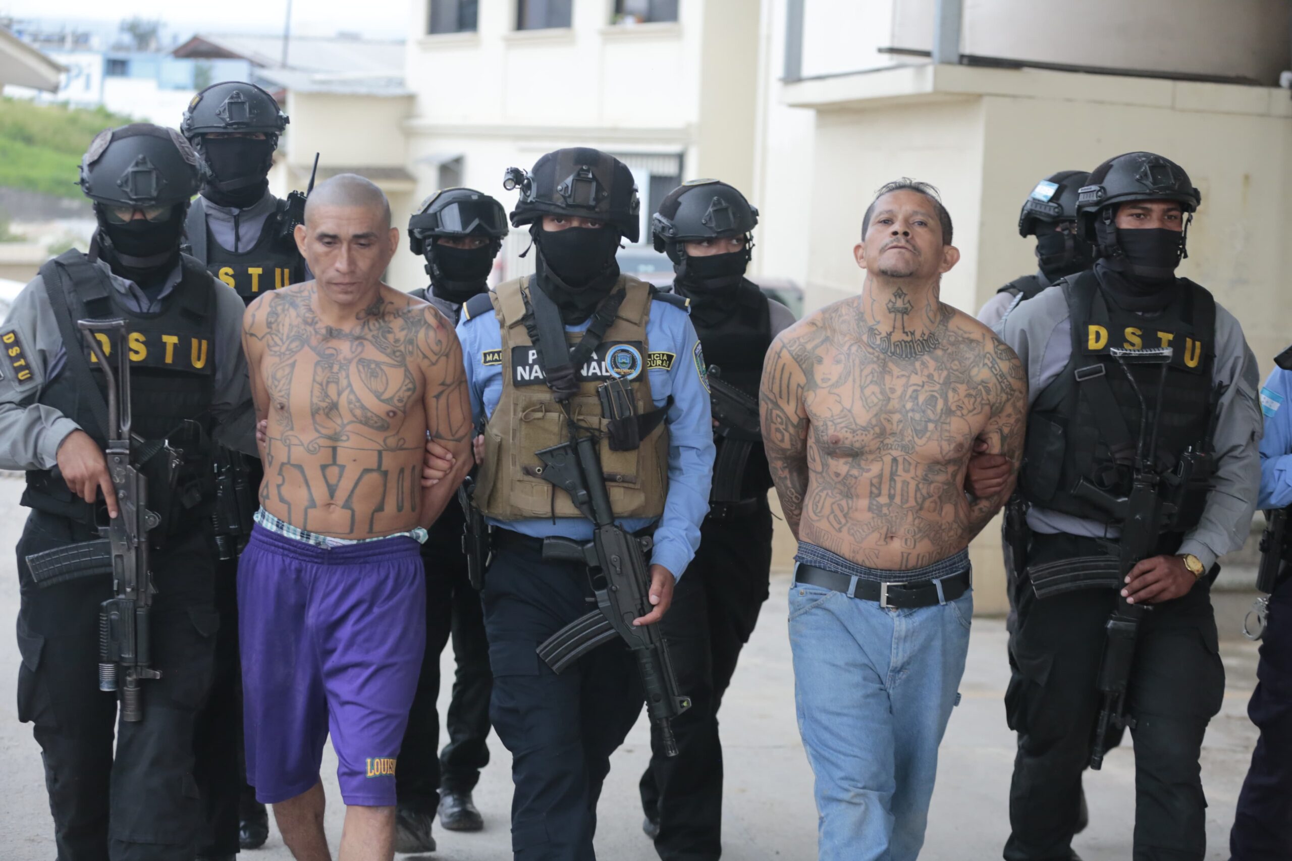 Capturan a dos mareros salvadoreños en Tegucigalpa