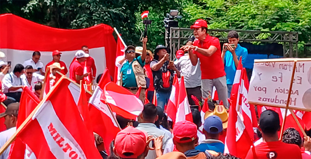 Salvador Nasralla en Danlí llama a unirse a los liberales