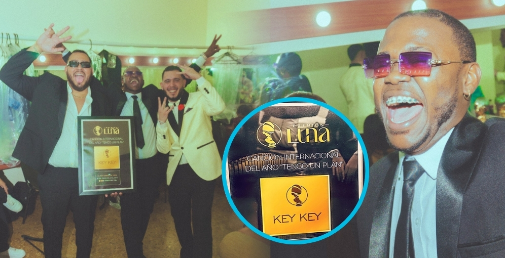 Key Key recibe el premio "Canción Internacional del año" con "Tengo un ...