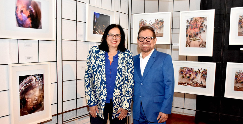 El artista Francisco Alvarado expone en la Alianza Francesa de Tegucigalpa