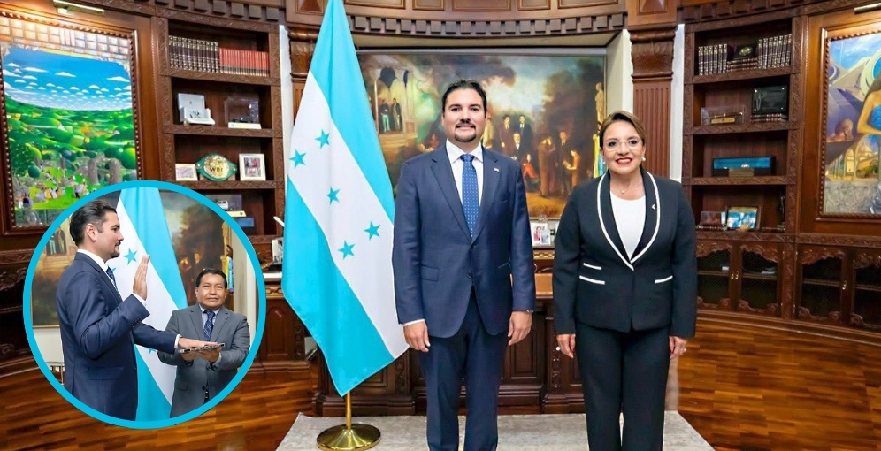 Javier Efraín Bú Soto juramentado como nuevo canciller de Honduras