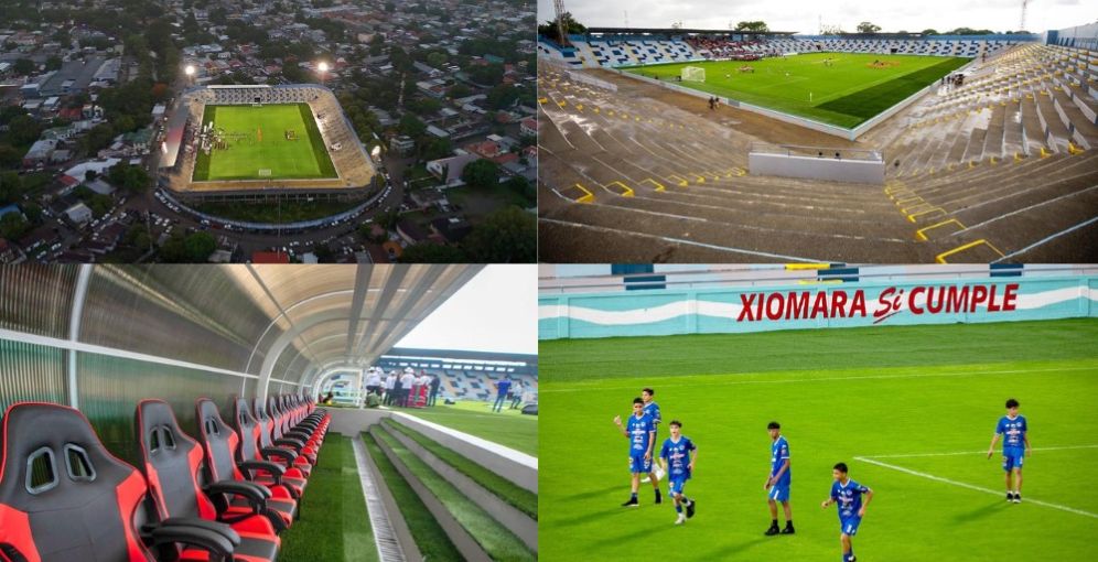 Estadio Ceibeño inaugurado por presidenta Xiomara Castro