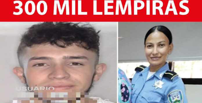 L 300 mil por información de la pareja de policía asesinada