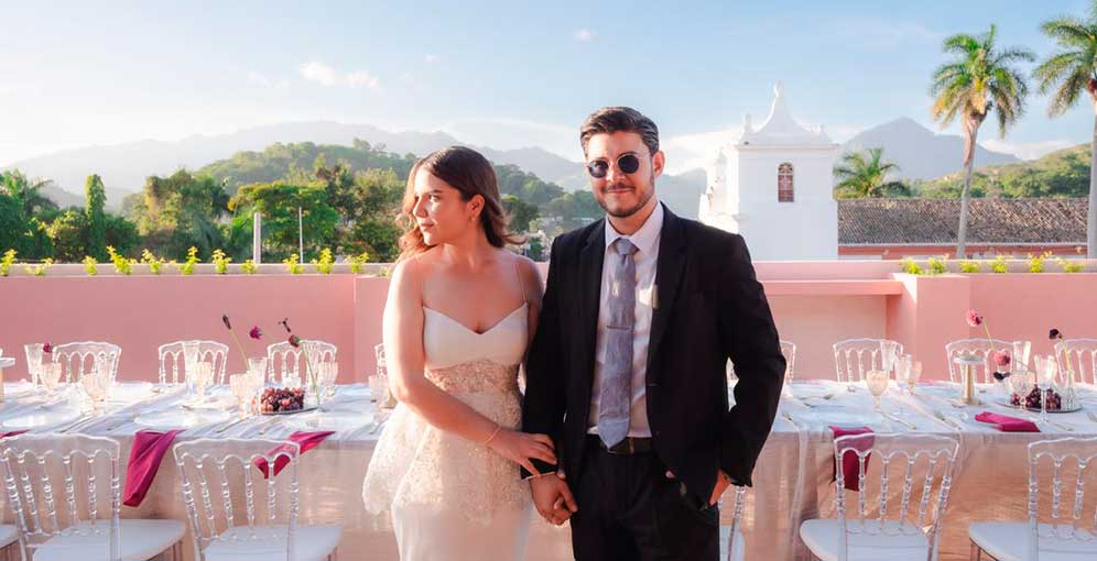 María Judith Reyes y Luis Felipe Handal sellan su historia de amor con ...