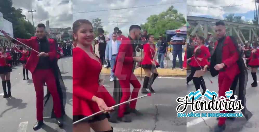 Bastonero lidera a palillonas del Instituto Pineda Ponce