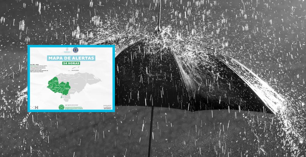 Copeco mantiene Alerta Verde por lluvias en ocho departamentos