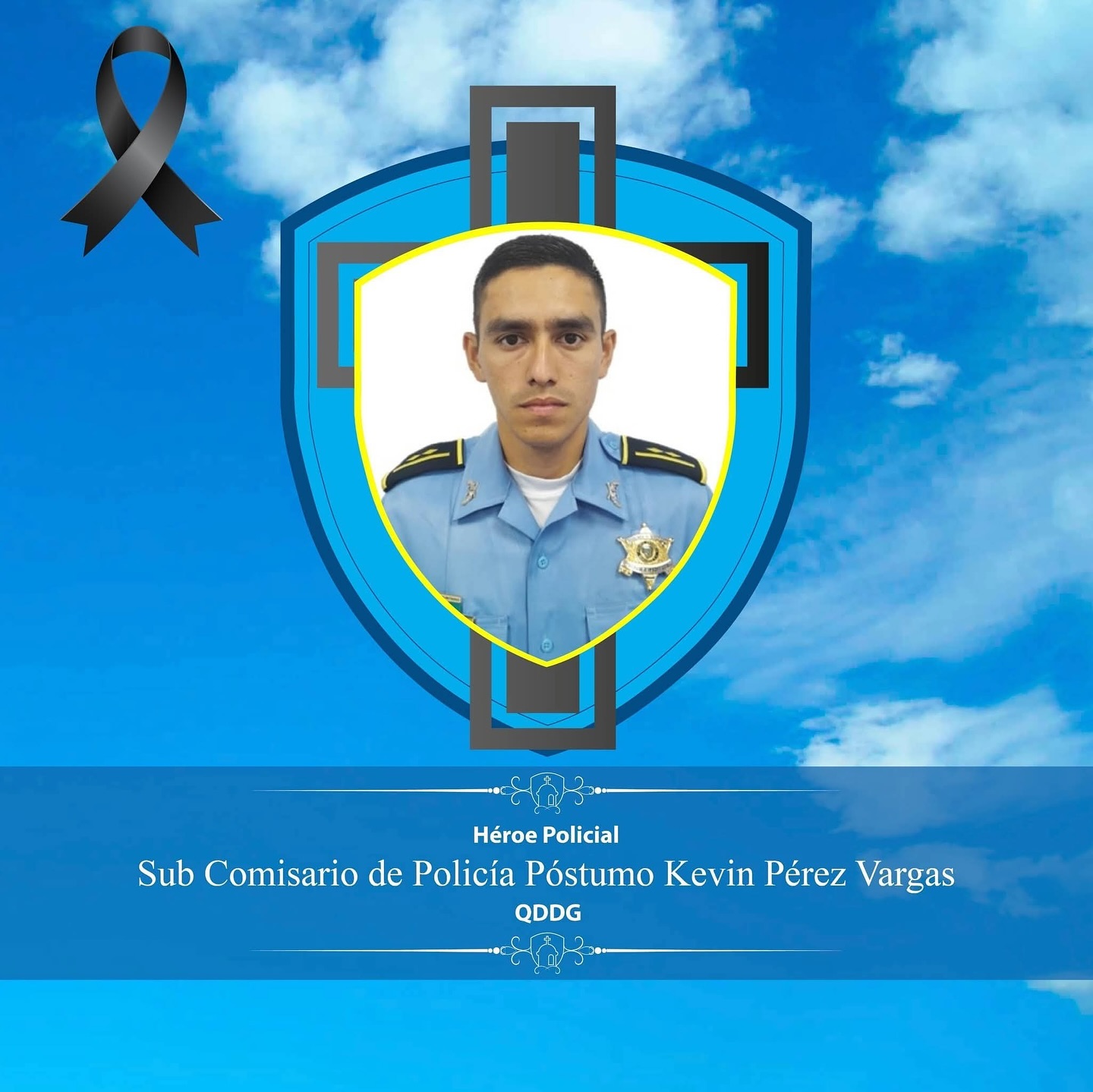 “Murió haciendo el bien”: así recuerdan al inspector Kevin Pérez