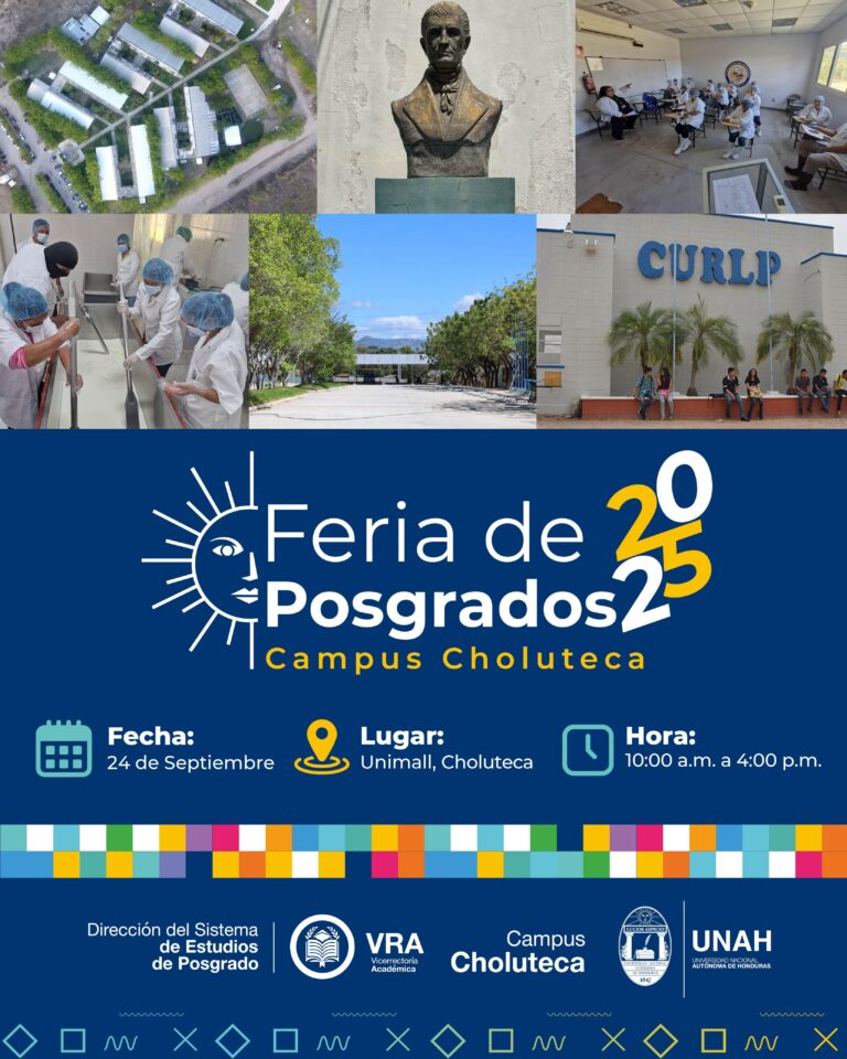 La Feria de Posgrados UNAH 2025 llega a Choluteca