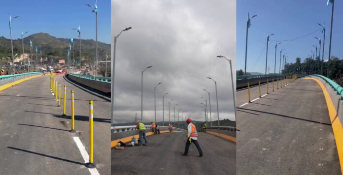 ¿A qué hora será habilitado el tramo del puente Papa Francisco?
