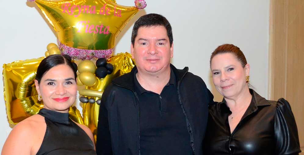 Odeth Melgar festeja 50 años de vida con alegría y emoción