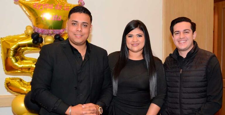 Odeth Melgar festeja 50 años de vida con alegría y emoción