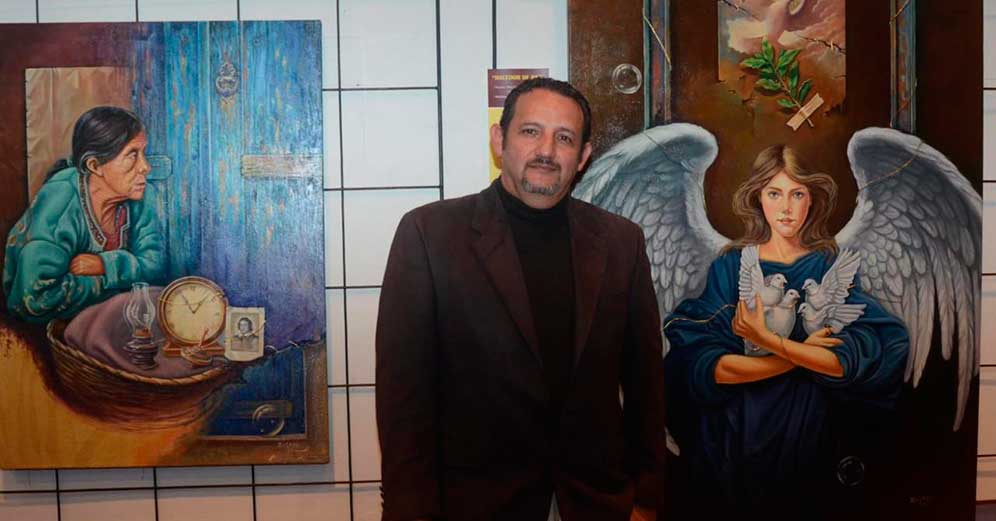 “El hilo de lo esencial” de Juan Pablo Delgado en la Alianza Francesa
