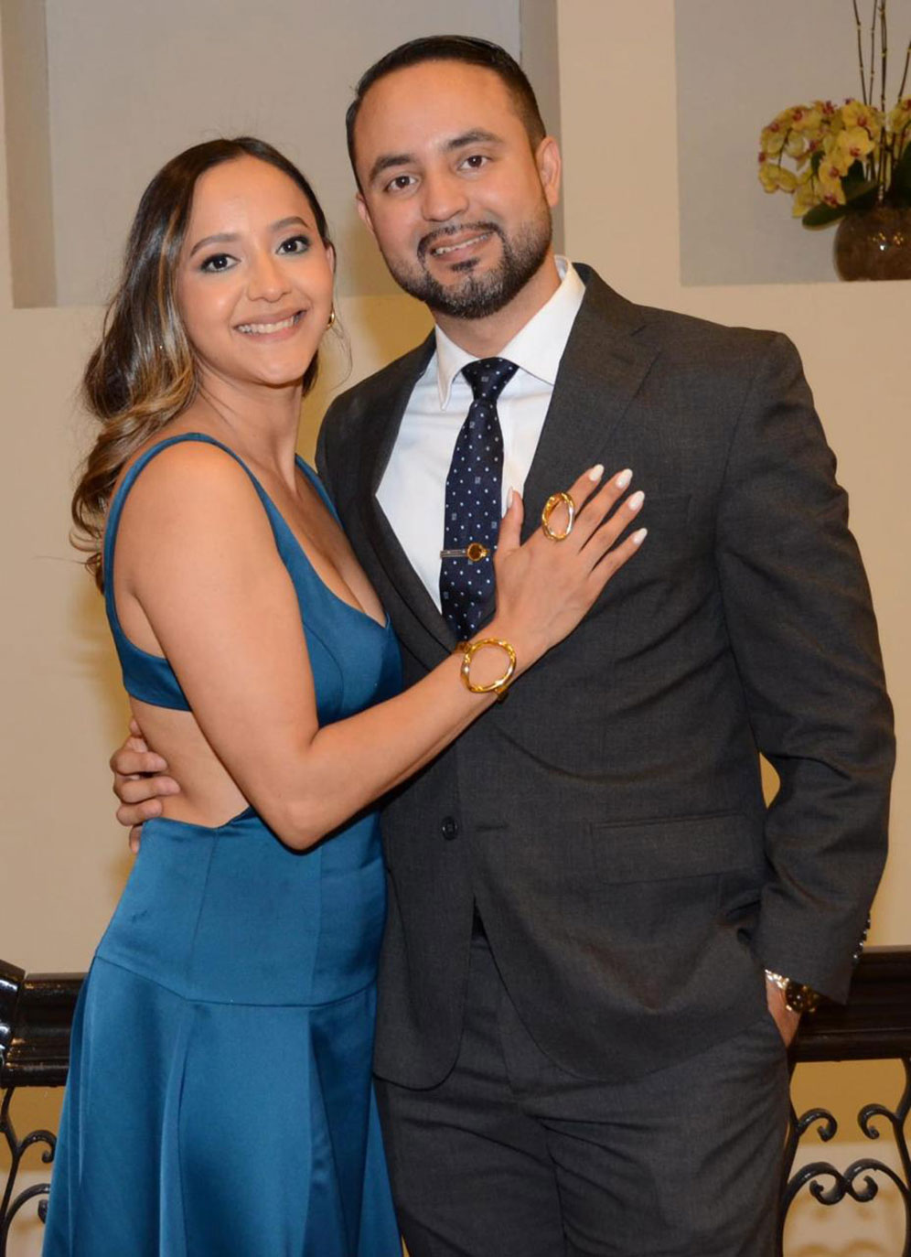 Rachel Morales y Fernando Escober se casan por la Iglesia