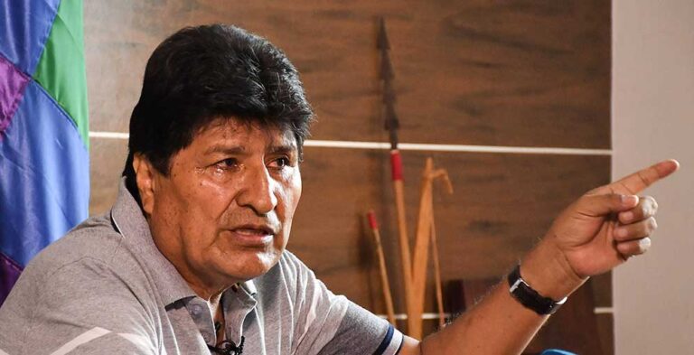 Juicio contra Evo Morales