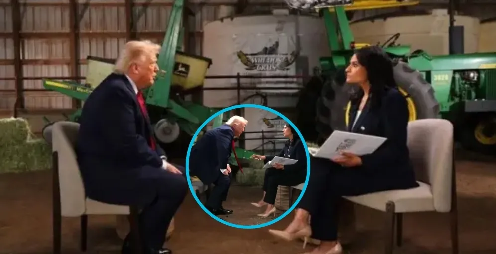 Trump abandona entrevista tras ser cuestionado sobre acusaciones de ...