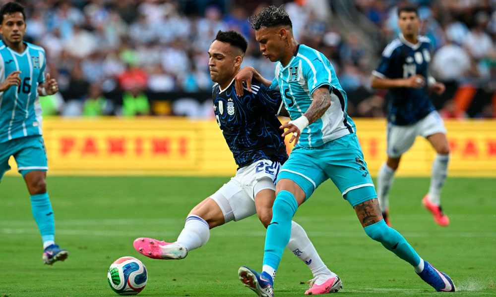 Honduras cae ante Argentina en Texas