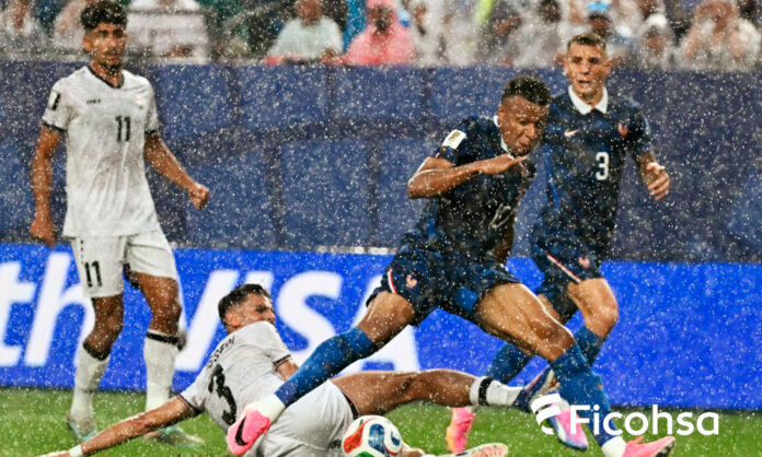 Francia-Irak suspendido por alerta de tormenta severa en estadio de ...