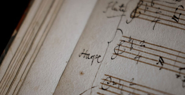 Hallado en París un manuscrito inédito de Mozart