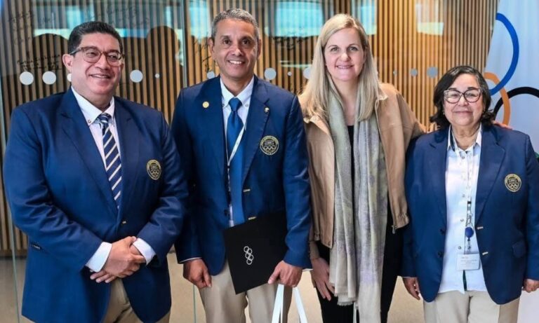 Ex atleta olímpico catracho recibe reconocimiento del COI