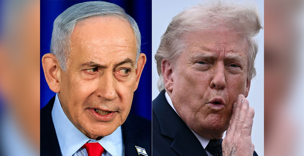 Trump confirma haber usado lenguaje soez con Netanyahu